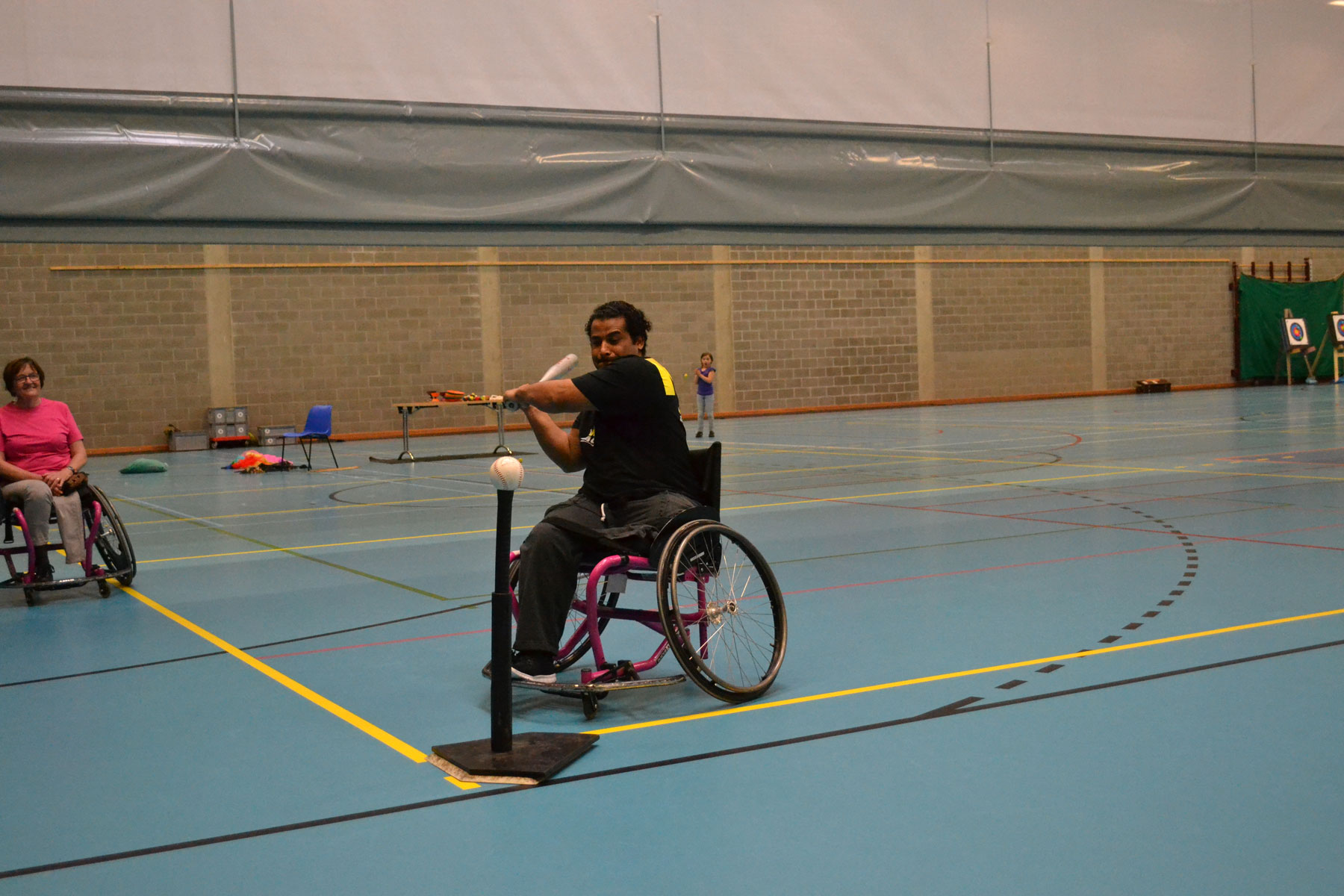 First Wheelchair Baseball Clinics for To Walk Again – KBBSF – FRBBS